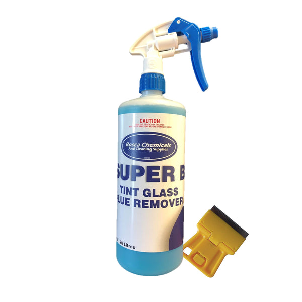 Tint Glue Remover | Bosca Chemicals & Cleaning Supplies