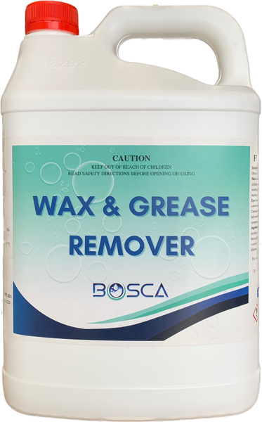Wax & Grease Remover | Bosca Chemicals & Cleaning Supplies